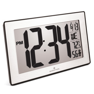 Rectangular Wall Clocks You'll Love | Wayfair