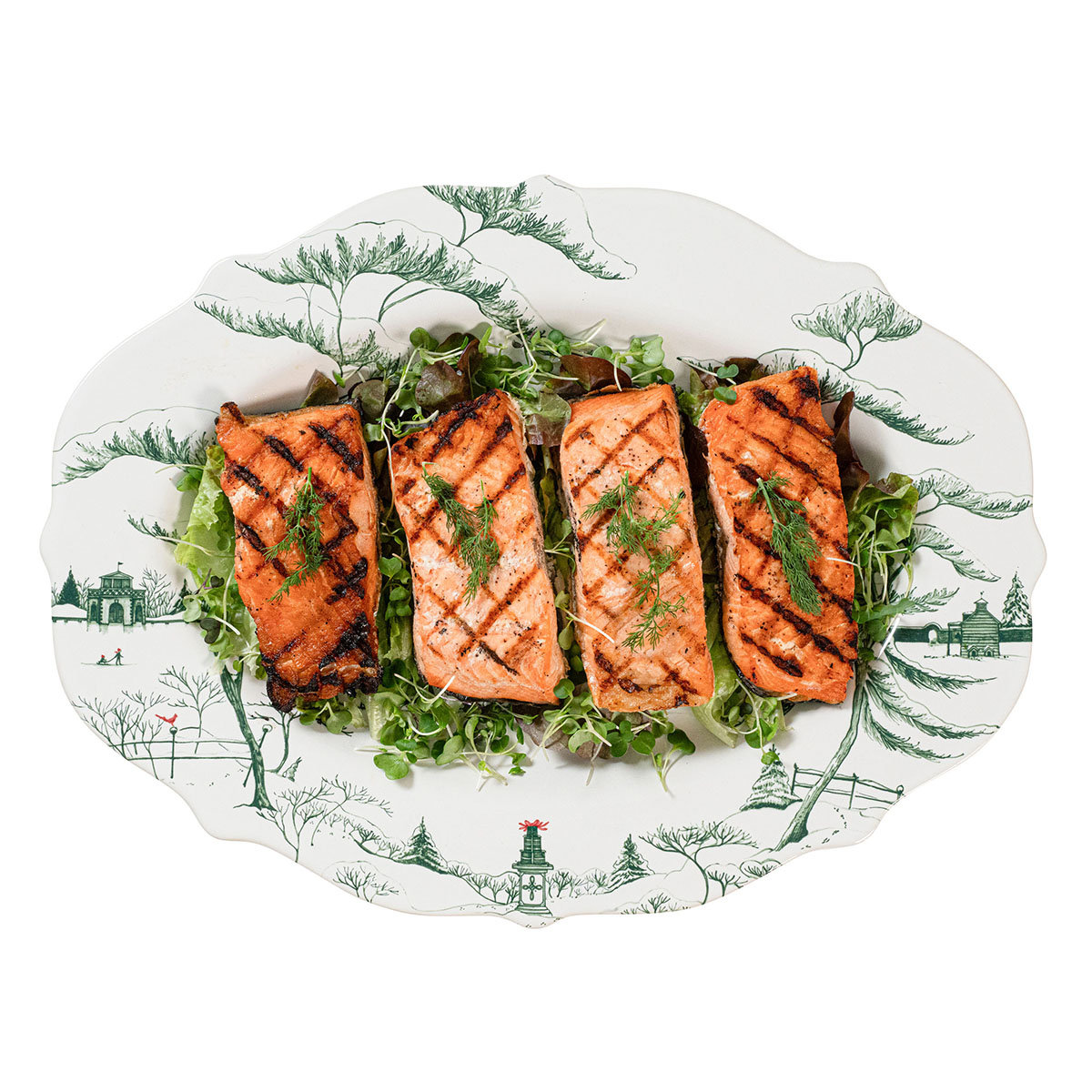 Juliska Country Estate Winter Frolic Platter | Wayfair