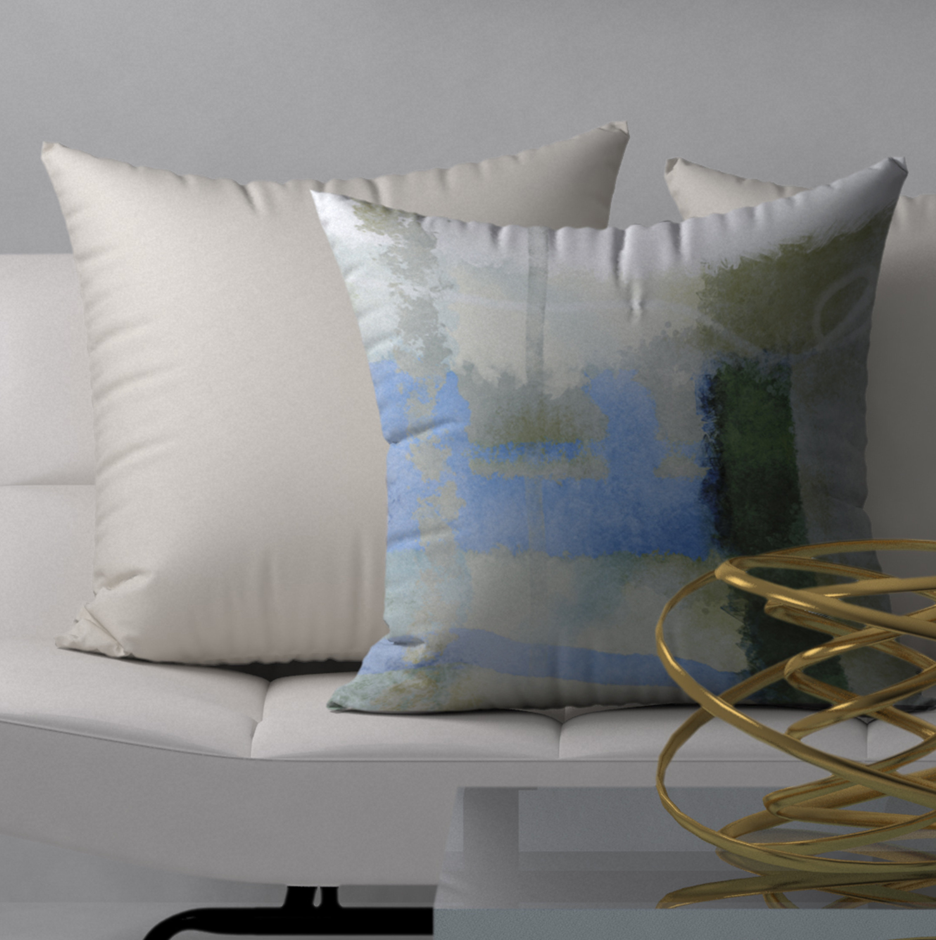 LeRoi Products Power Tangy Square Pillow Cover & Insert | Wayfair