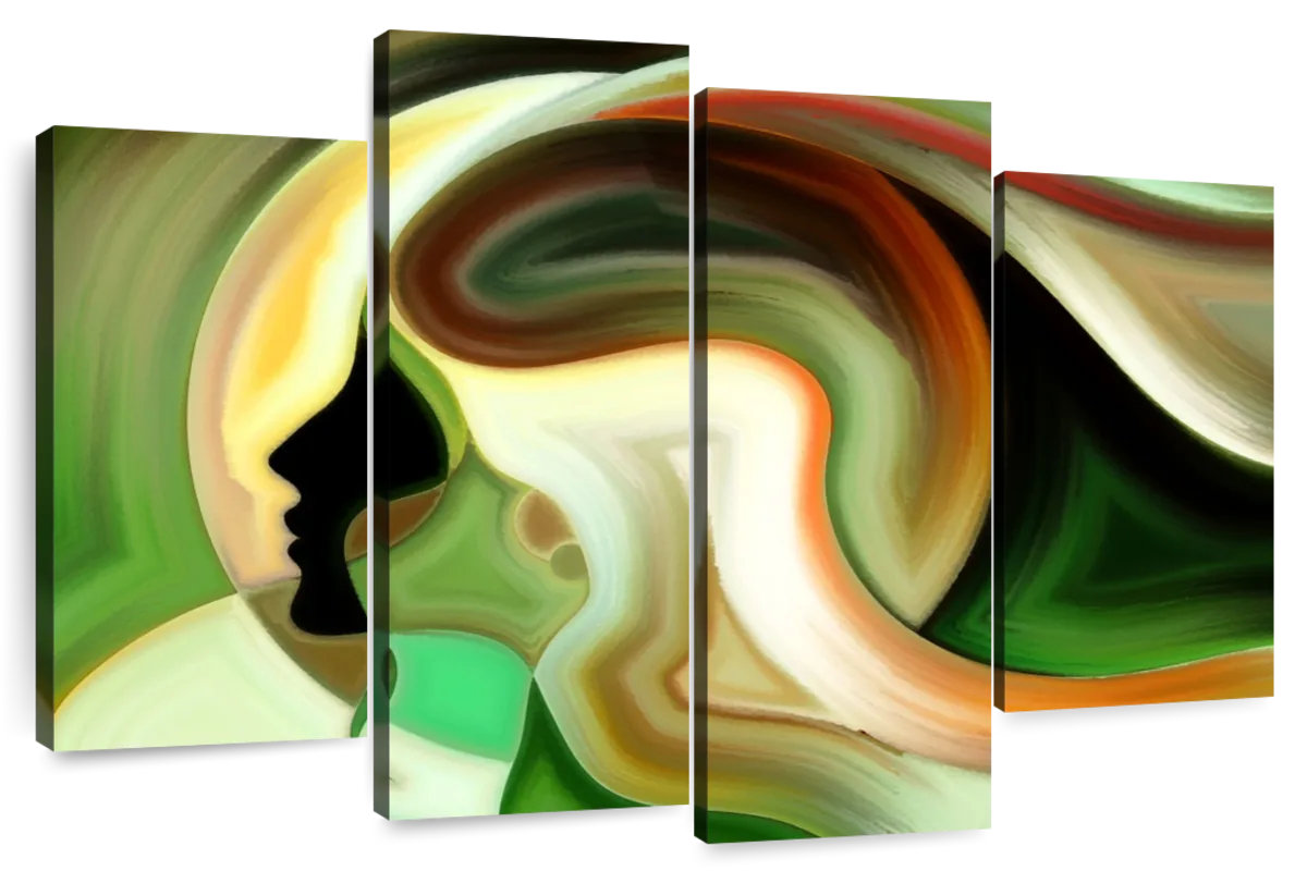 Wade Logan® Avery Abstract Woman | Wayfair