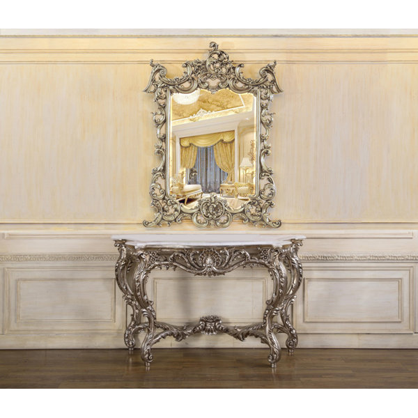 Rosdorf Park Rosia Ornate Glam Venetian Full Length Mirror & Reviews ...