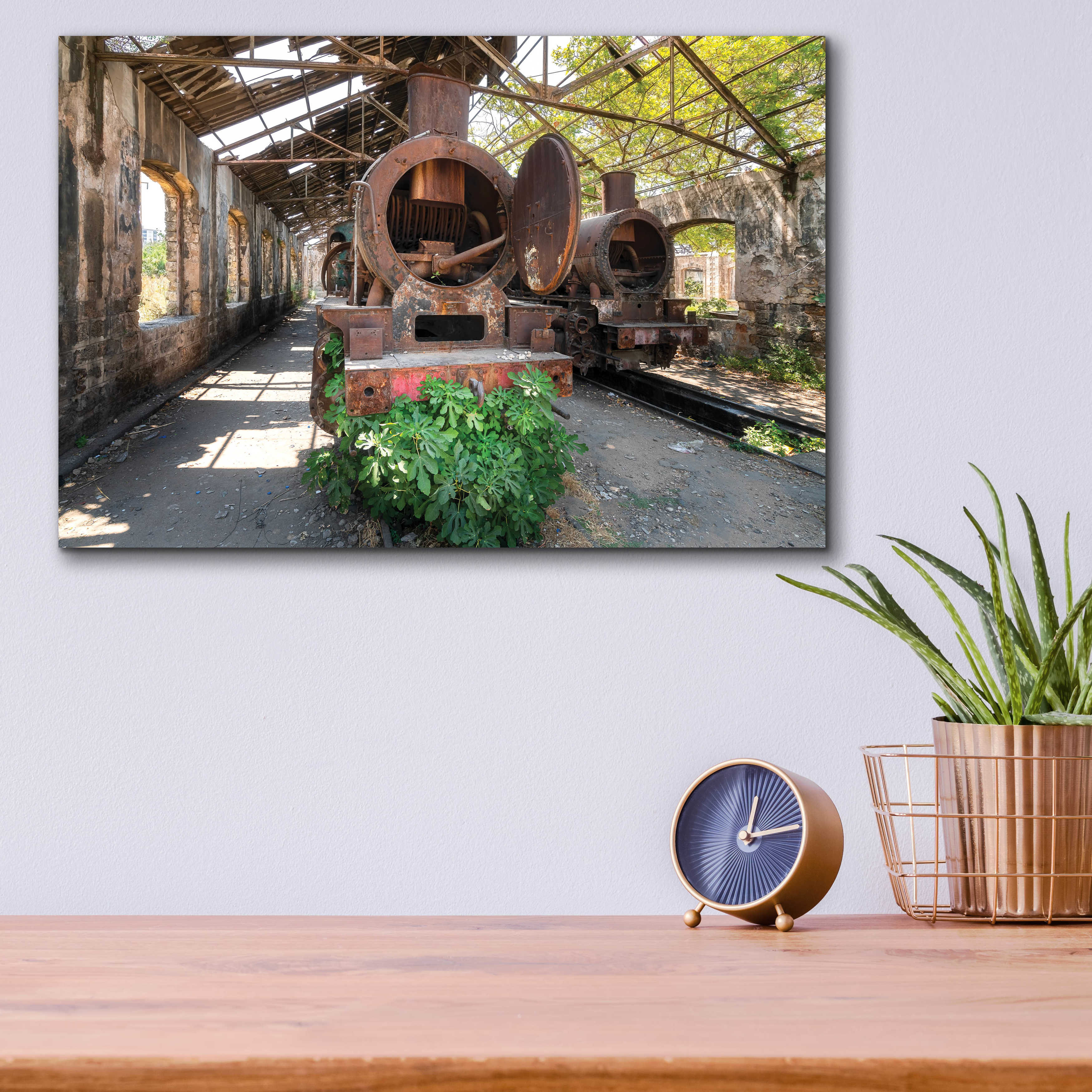 Latitude Run® Epic Art ''Abandoned Trail'' By Roman Robroek Acrylic ...