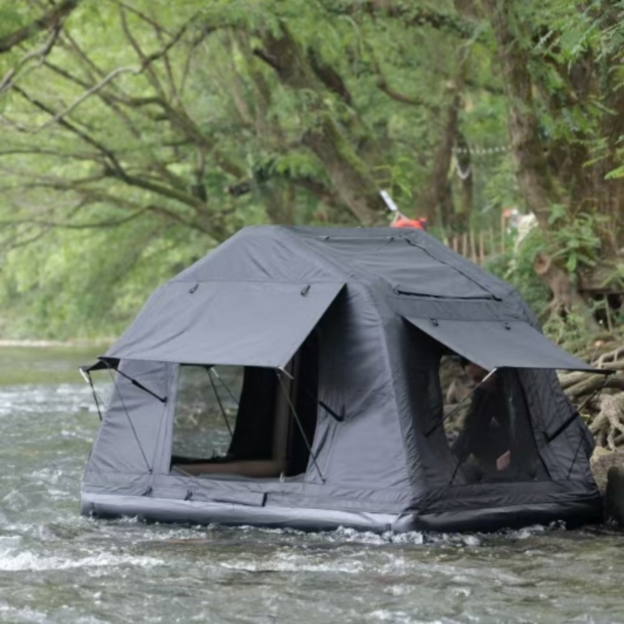 HomeViewto Portable Amphibious Inflatable Tent For Camping Foldable ...