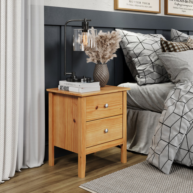 Micaylah Shaker Solid Pinewood/ MDF Night Stand