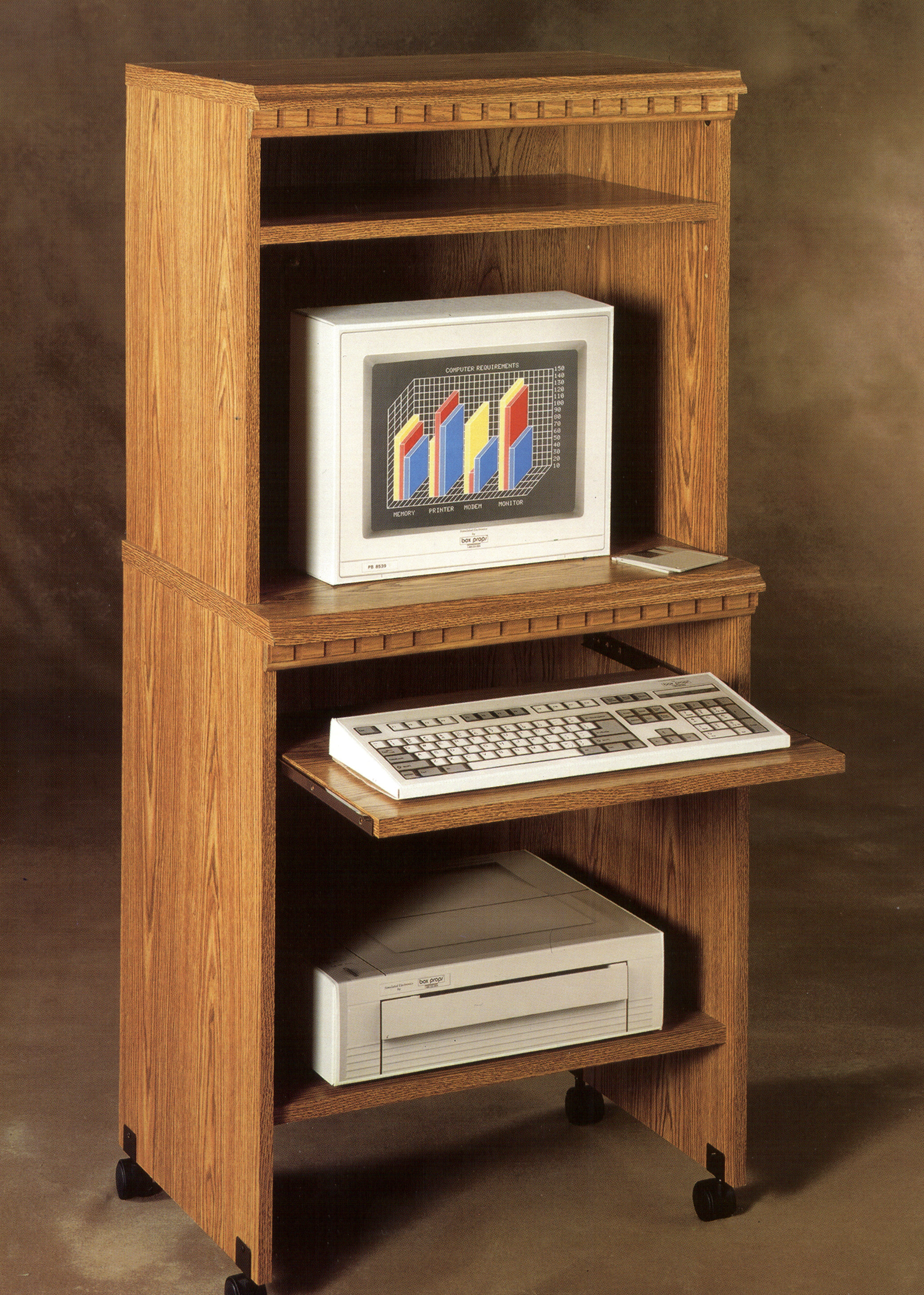 Millwood Pines Wheaton Computer Trolley AV Cart | Wayfair