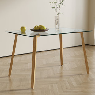 Clear Kitchen & Dining Tables You'll Love | Wayfair