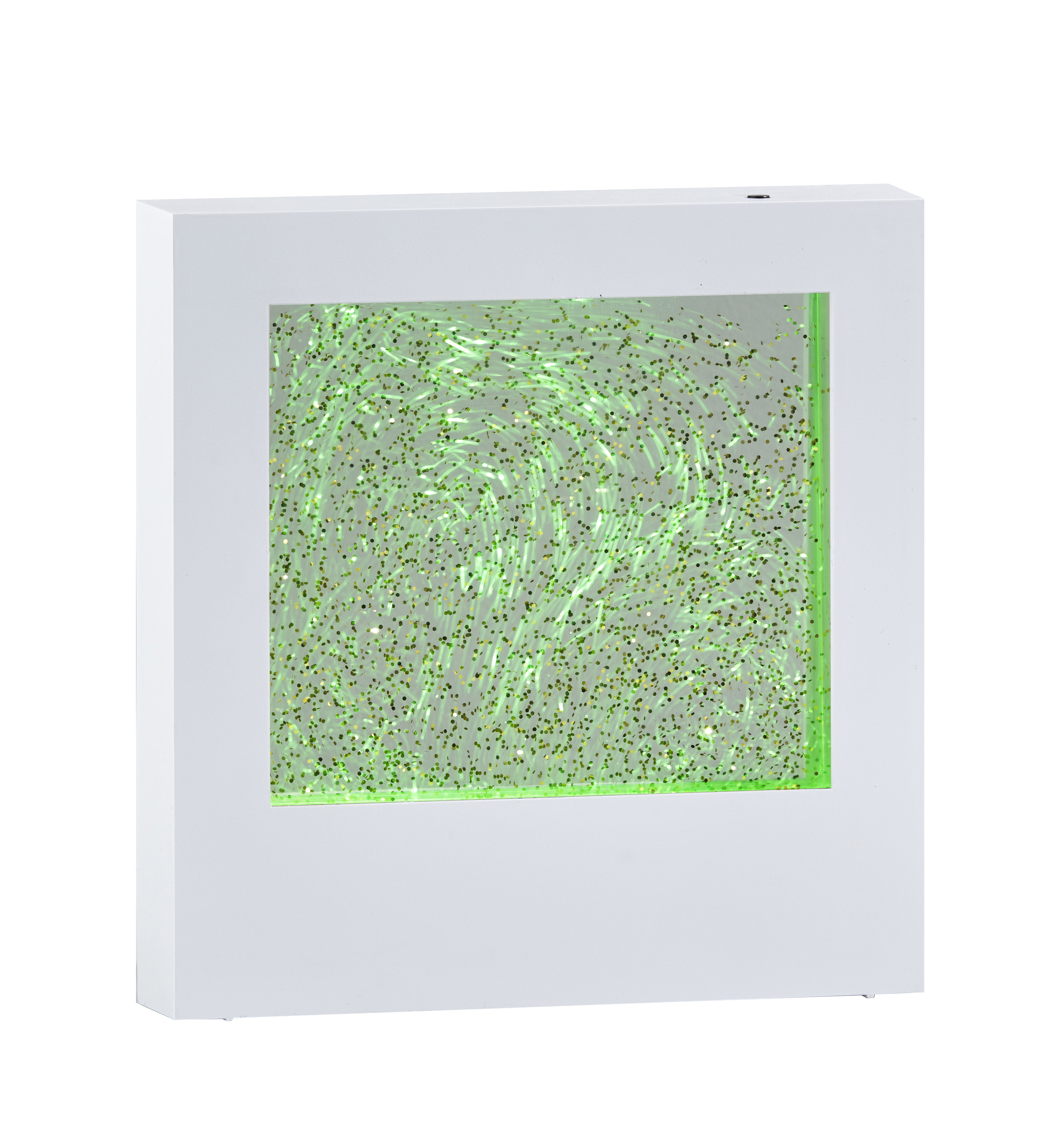 Trinx Shane Glitter Box Novelty LED Light Box | Wayfair