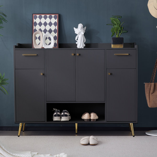 Canora Grey Bienes 18 Pair Shoe Storage Cabinet | Wayfair.ie