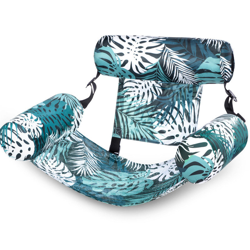 COFVIAL 2 Pcs Pool Float Chair for Adults, Inflatable Pool Lounge ...