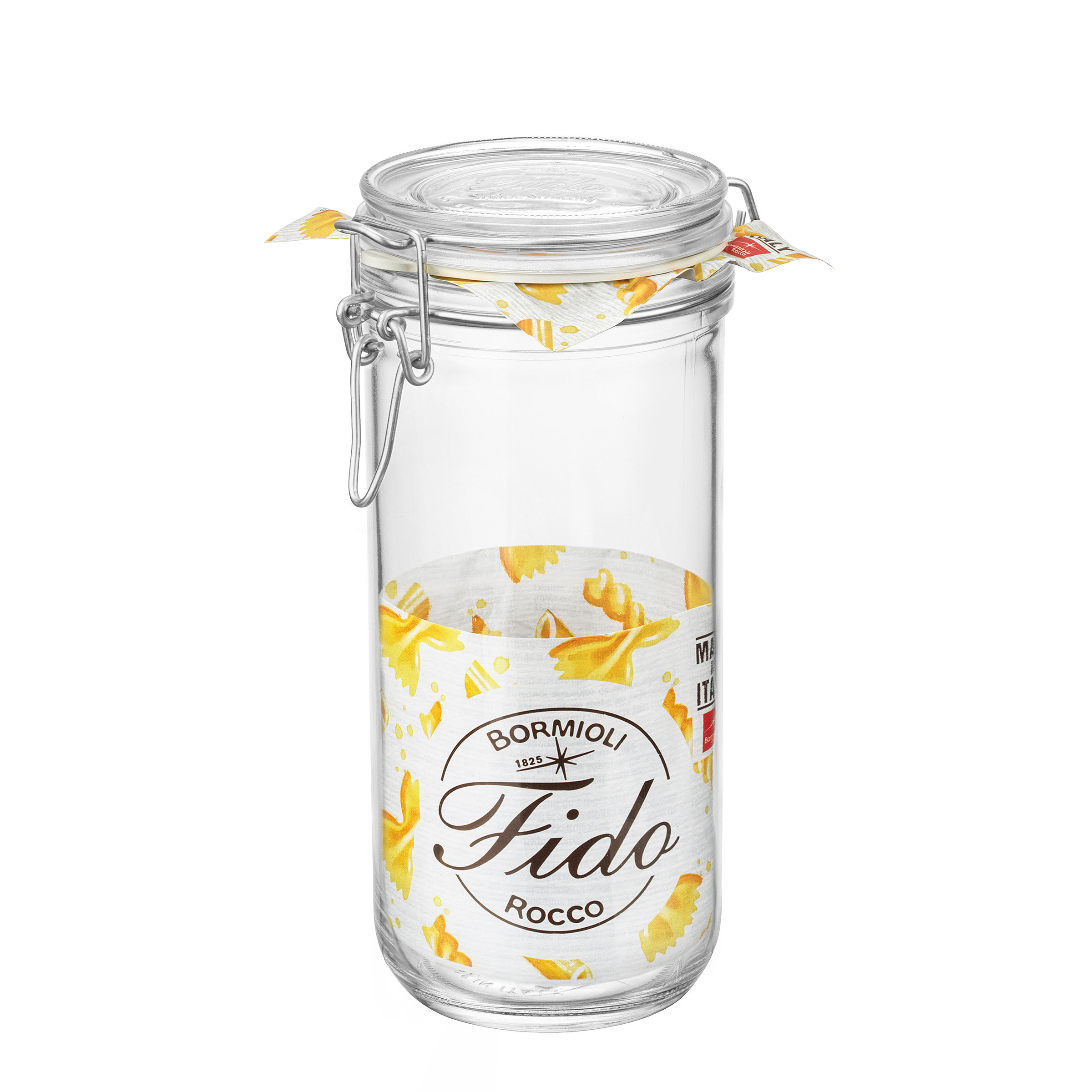 Bormioli Rocco Fido Cylinder Food Jar, Clear | Wayfair