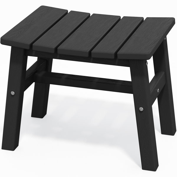 Winston Porter Kylann Outdoor Ottoman Small Stool & Reviews | Wayfair