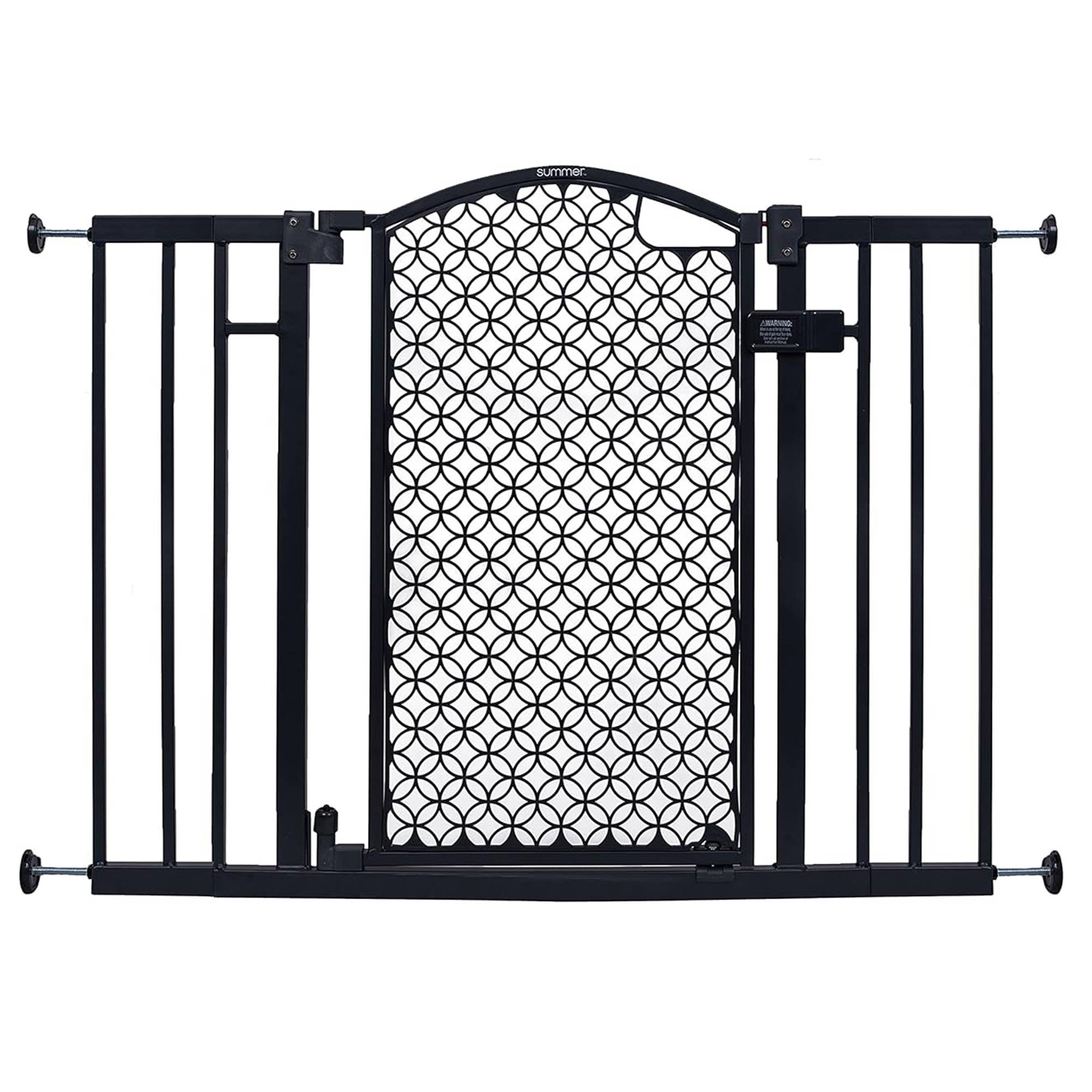 Tucker Murphy Pet™ Ethelrine Metal Free Standing Pet Gate With Door ...
