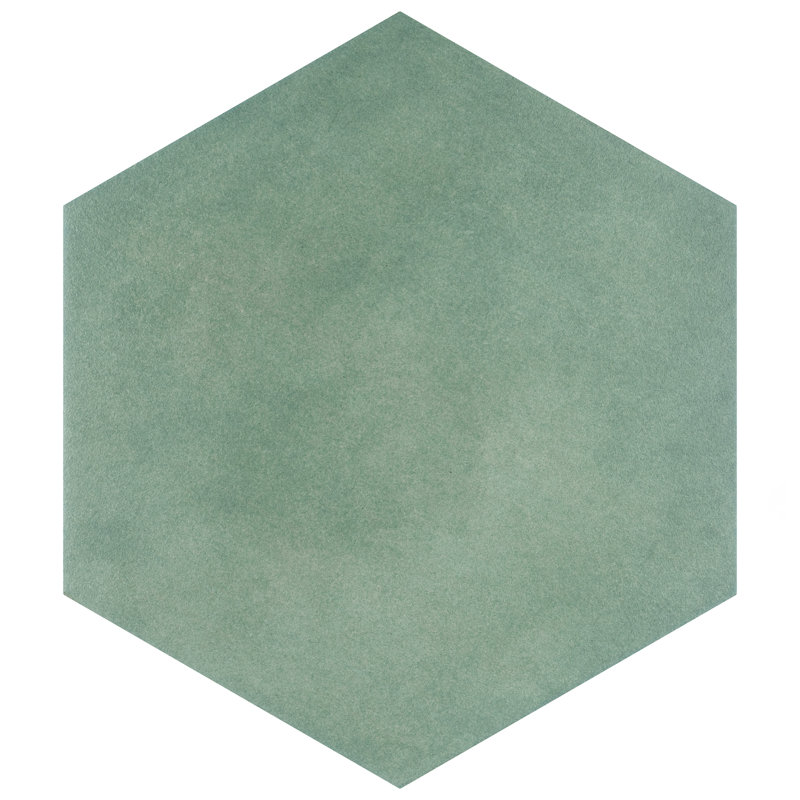 Merola Tile Matter Hex 7.88" x 9" Porcelain Stone Look Floor and Wall ...
