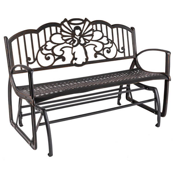 Dakota Fields Balmorhea Stone / Concrete Outdoor Bench & Reviews | Wayfair