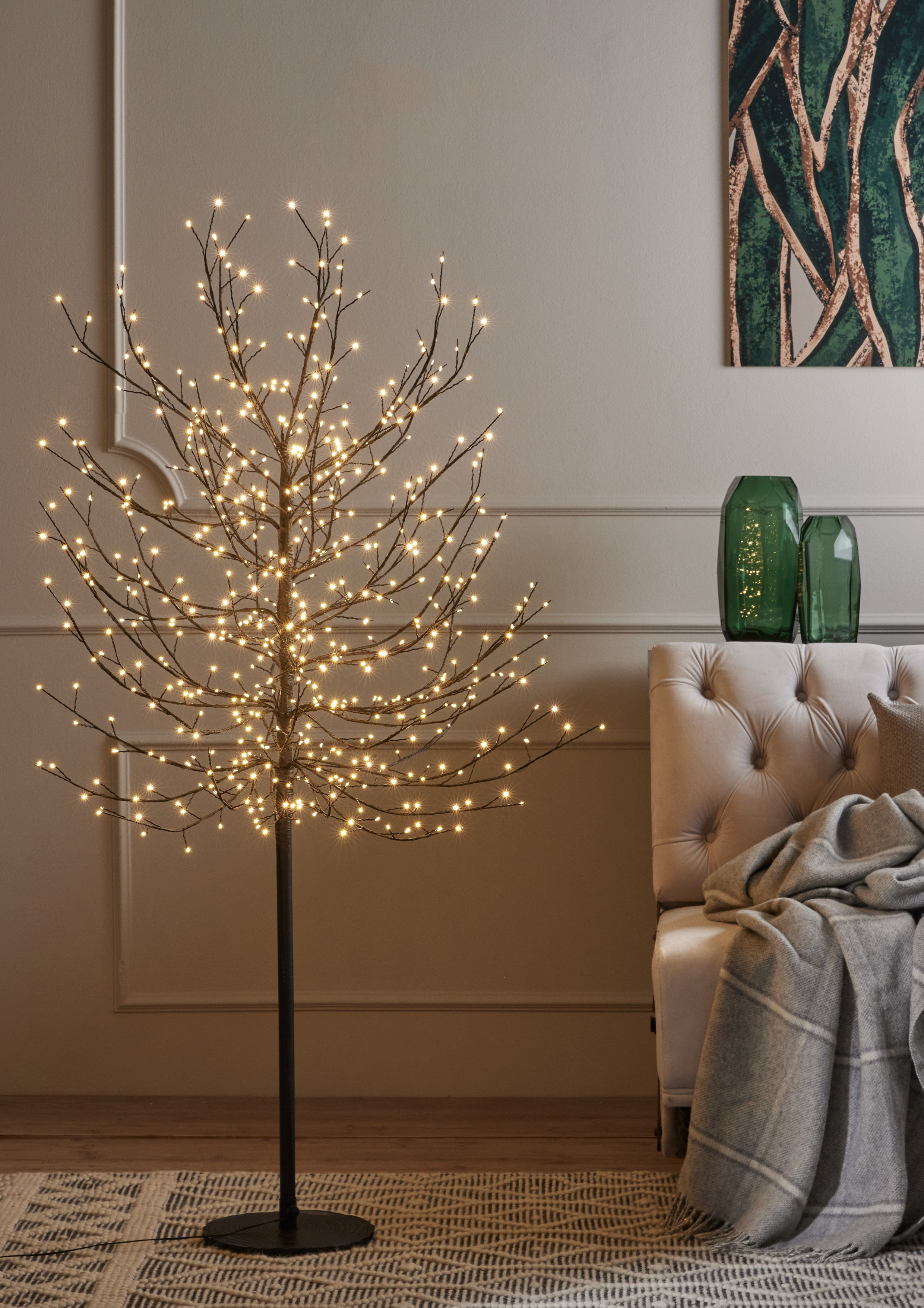 Hi-Line Gift Ltd. Micro Dot Tree with Warm White LED Lights & Reviews ...