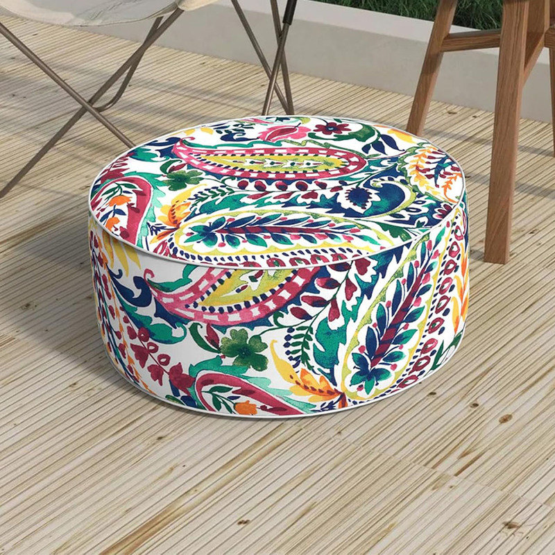 Alcott Hill® Patio Inflatable Chair, Portable Stool with Handle ...