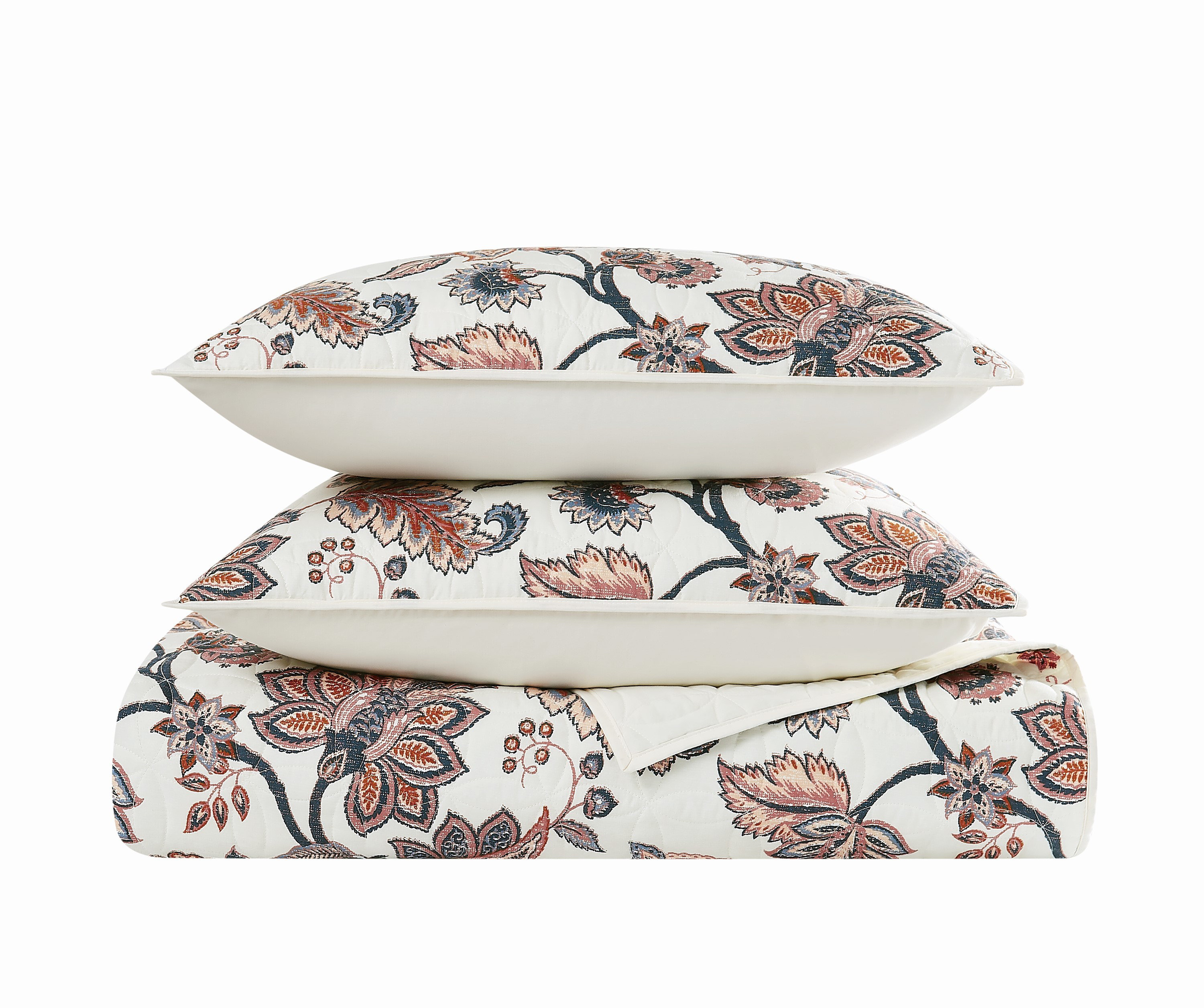Cannon Chloe Jacobean Quilt Set | Wayfair