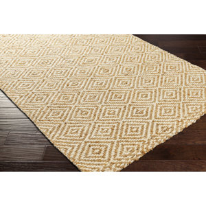 Union Rustic Anelija Hand Braided Jute/Sisal Geometric Rug | Wayfair