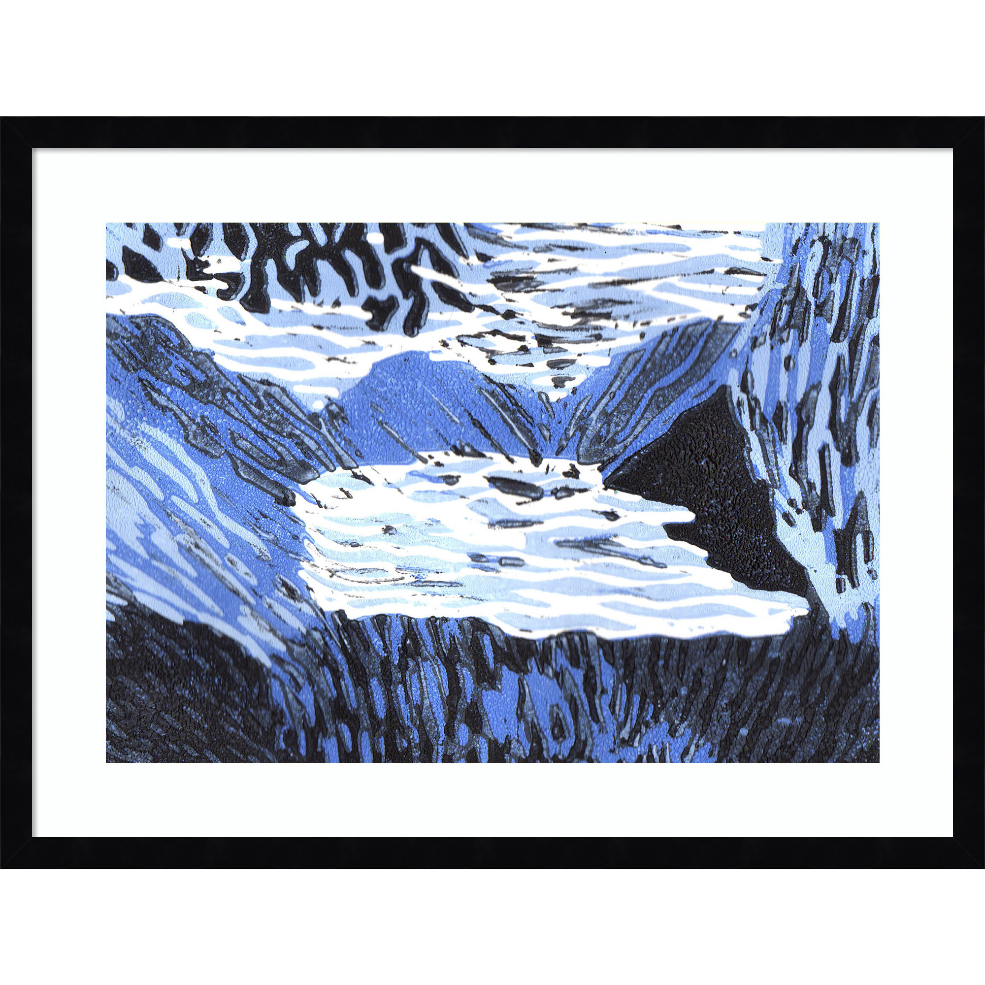 Loon Peak® Ayjay Misty Landscape Framed On Paper by Charlotte Orr Print ...