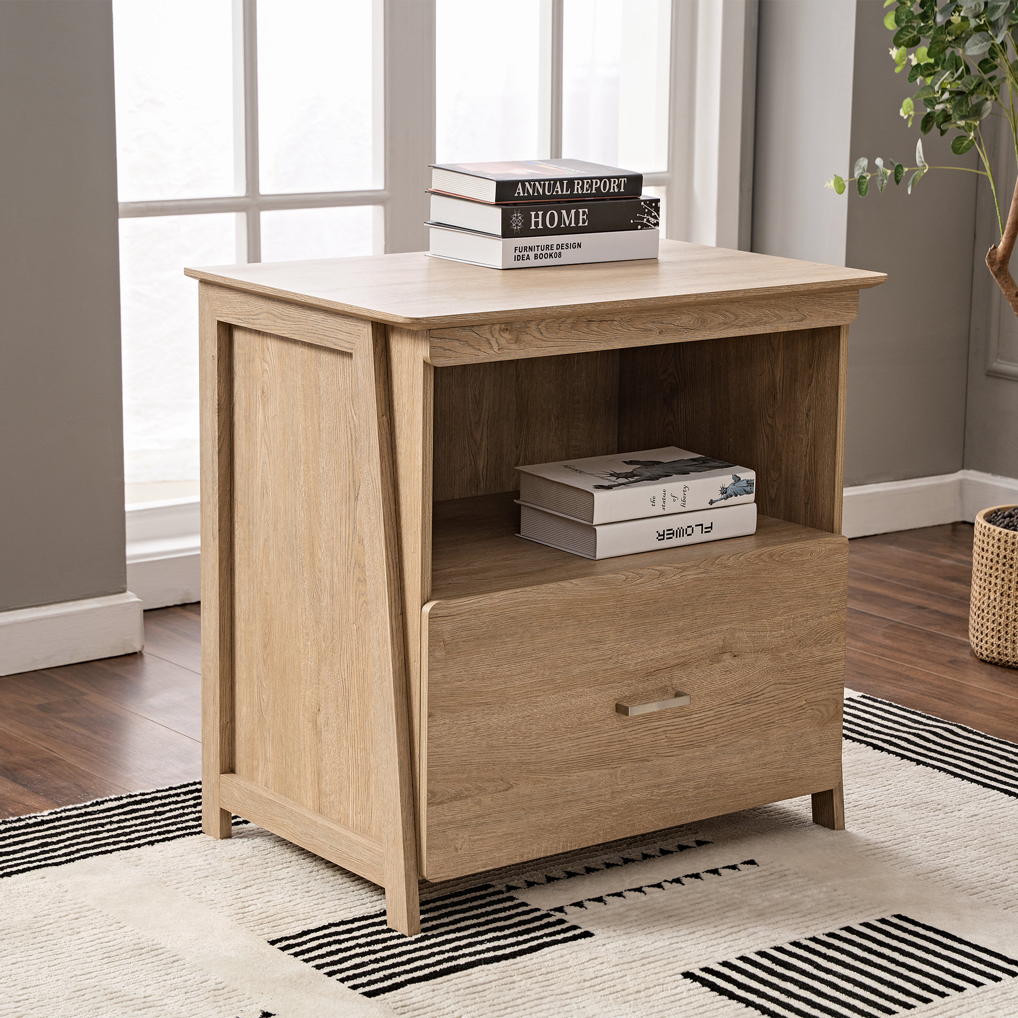 The Twillery Co.® 29.9'' Wide 1 -Drawer File Cabinet & Reviews | Wayfair