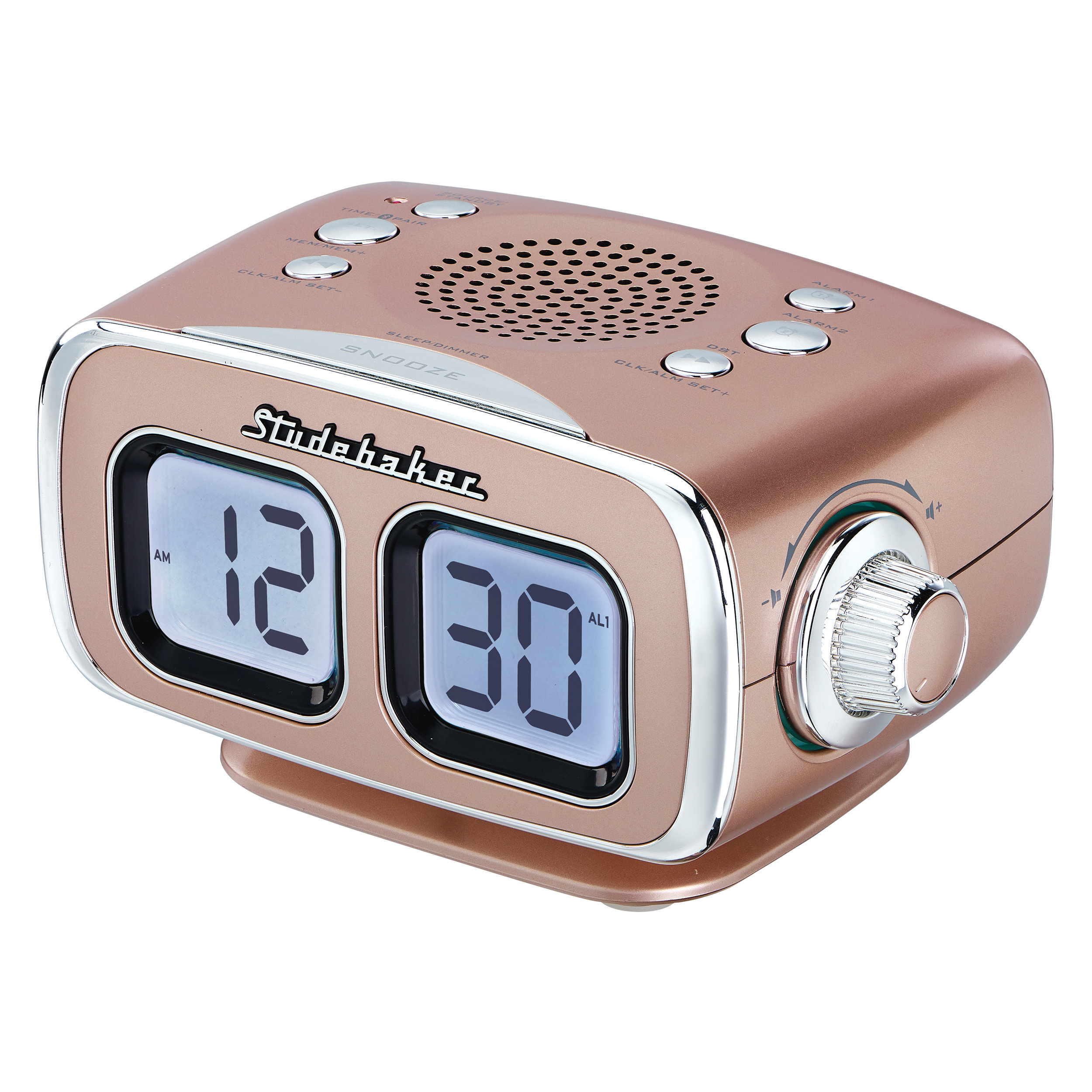 Studebaker Digital Electric Alarm Tabletop Clock & Reviews | Wayfair