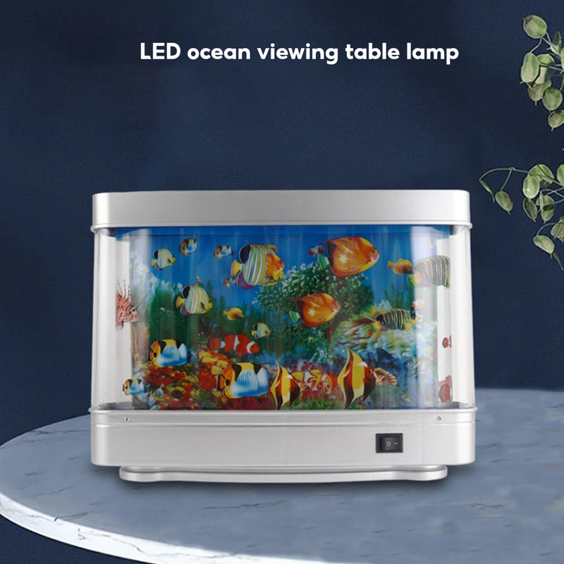 Tucker Murphy Pet™ Moving Artificial Aquarium Fake Fish Tank Mini ...