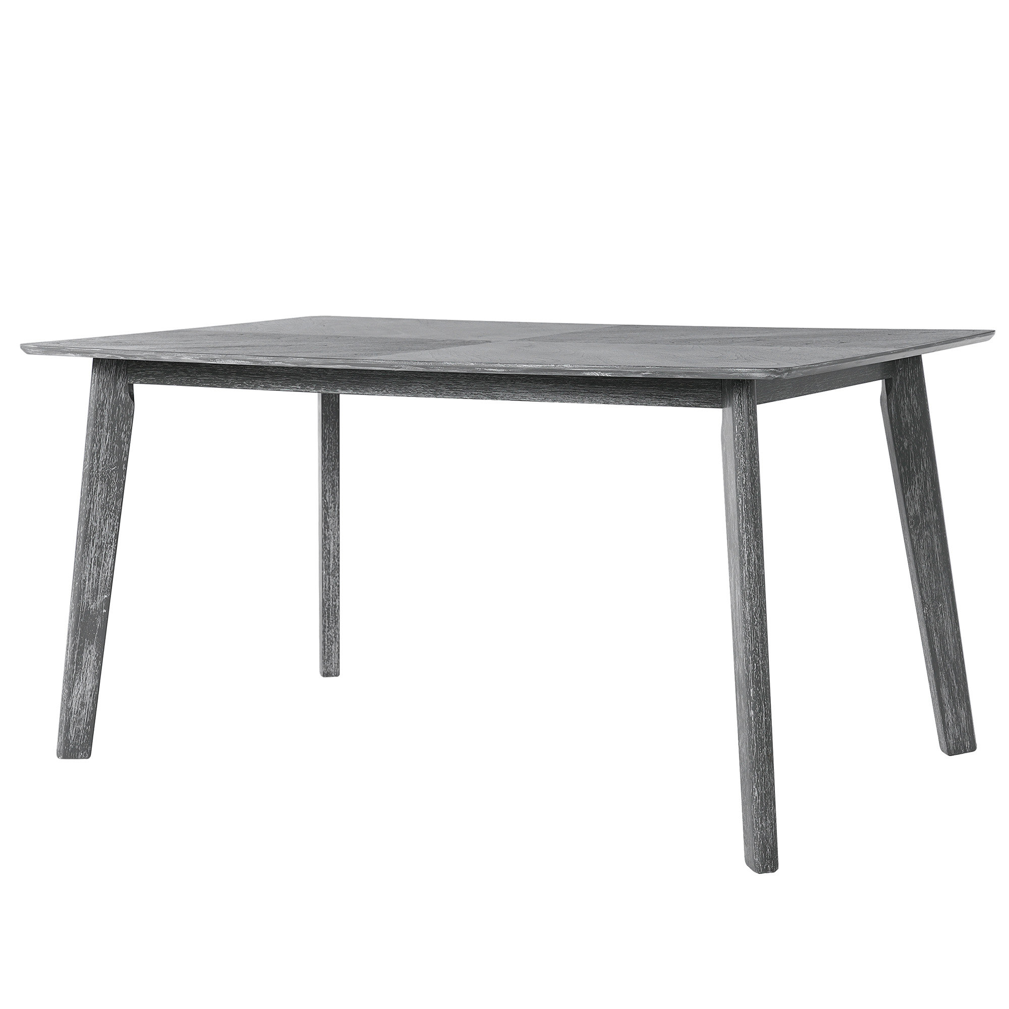 George Oliver Retro Dining Table, Kitchen Room Table For 6, Minimalist ...