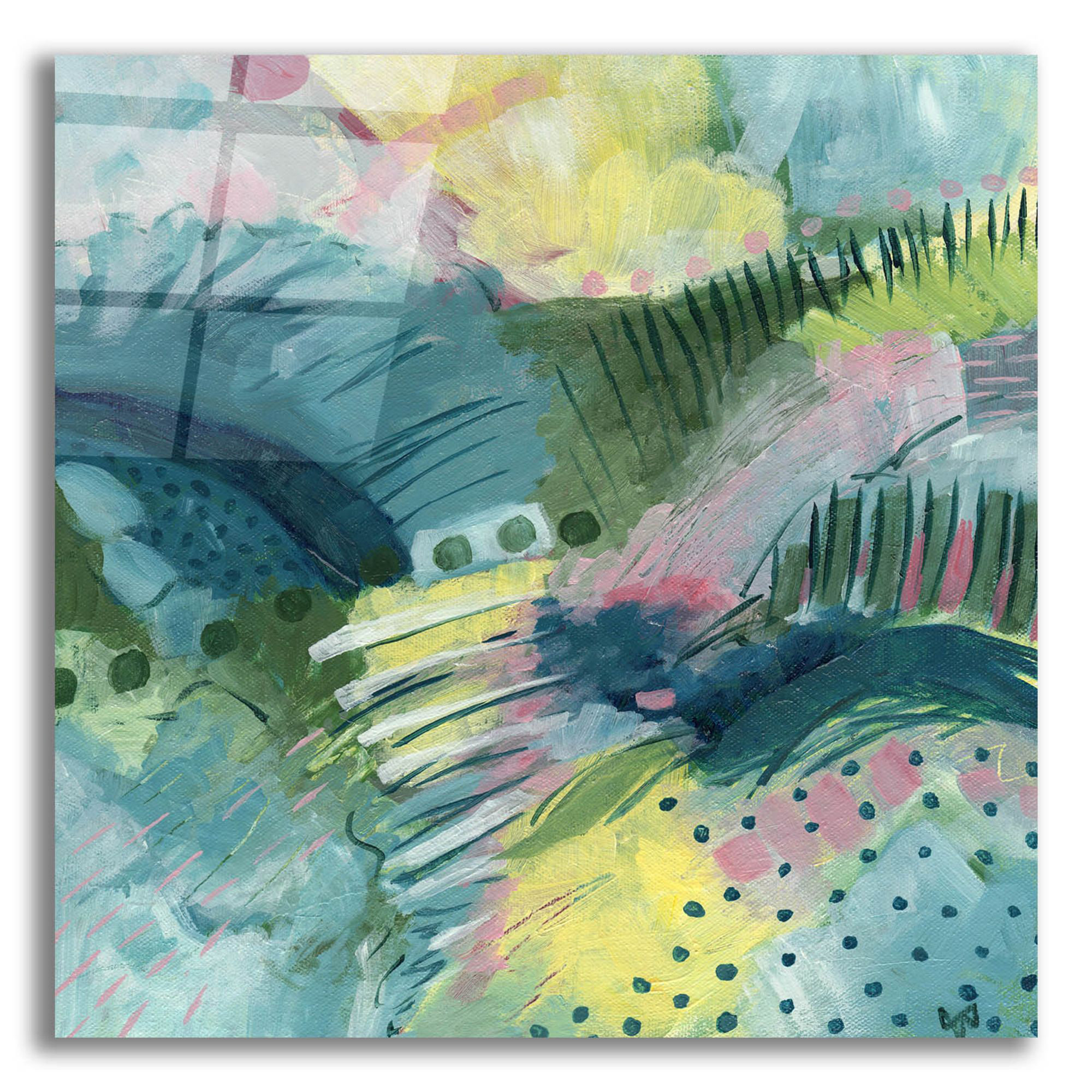 Ivy Bronx Here And There' By Ann Thompson Nemcosky, Acrylic Glass Wall ...