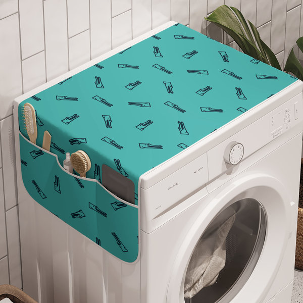 East Urban Home Alligator Washing Machine Organizer Pack of 2 47" x 18. ...