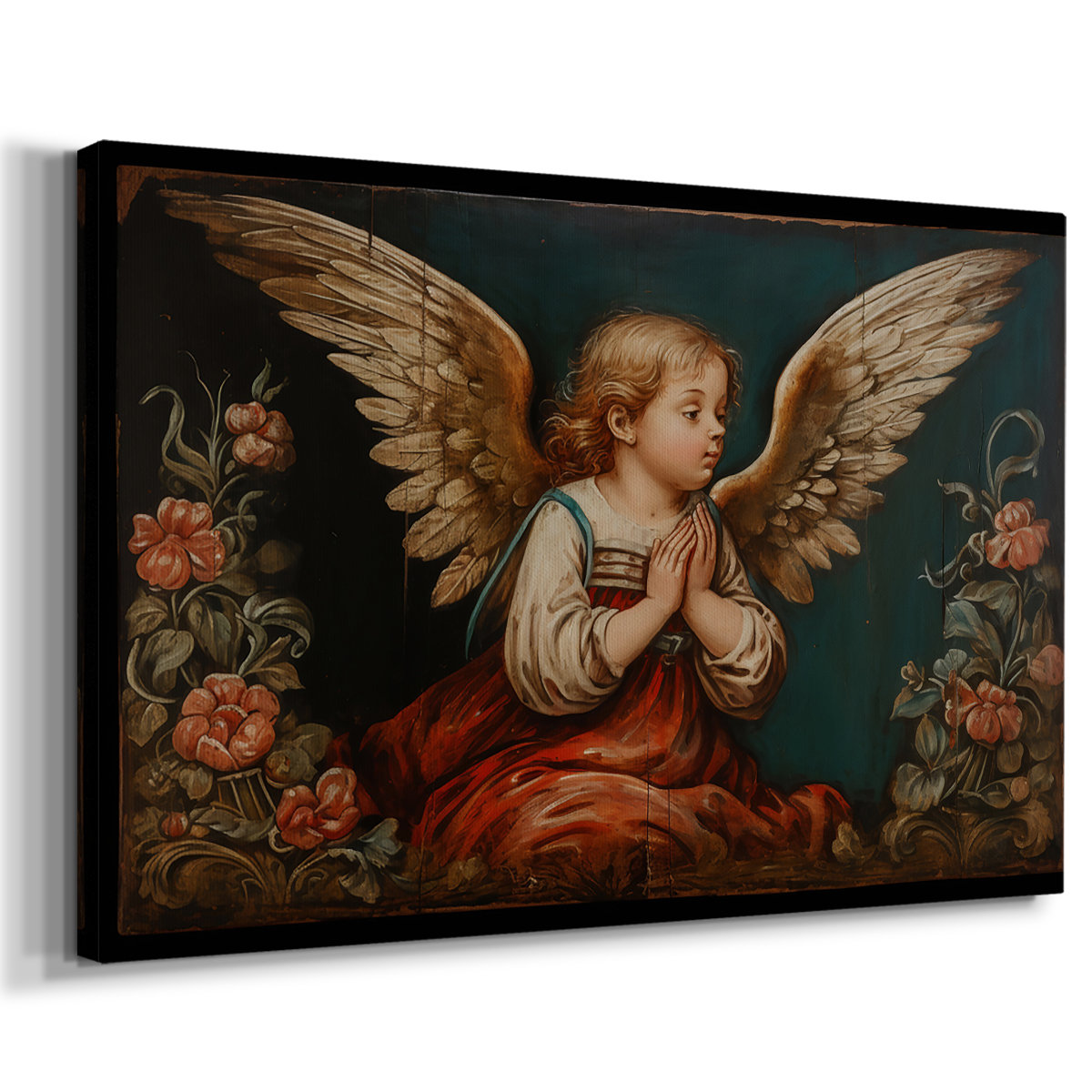 Fleur De Lis Living Angels From Above-XXXIX -Gallery Wrapped Cavas ...