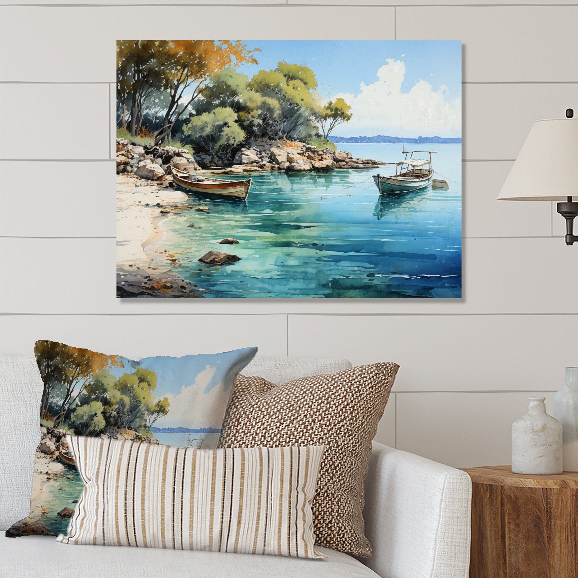 Latitude Run® Dominican Tranquil Bay I - Print on Metal | Wayfair