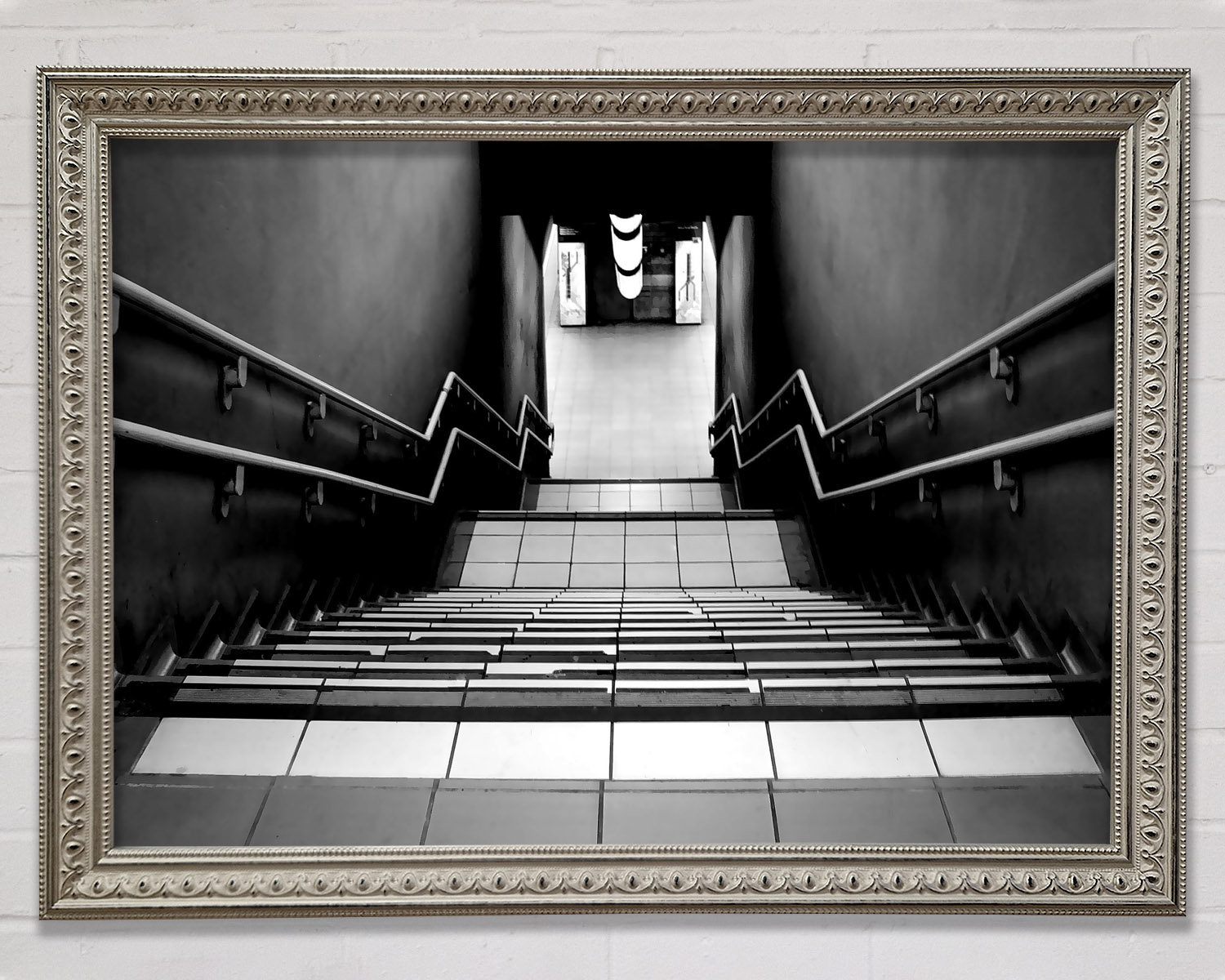 Ebern Designs Subway Stairs - Print | Wayfair.co.uk
