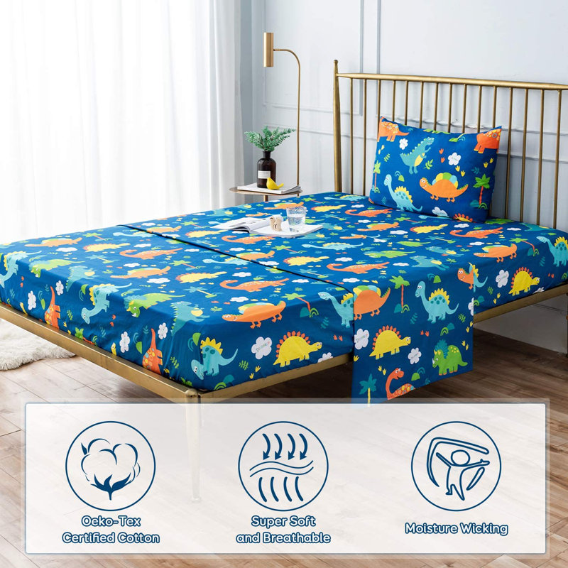 Buzio 3 Piece Kids Bedding Set | Wayfair