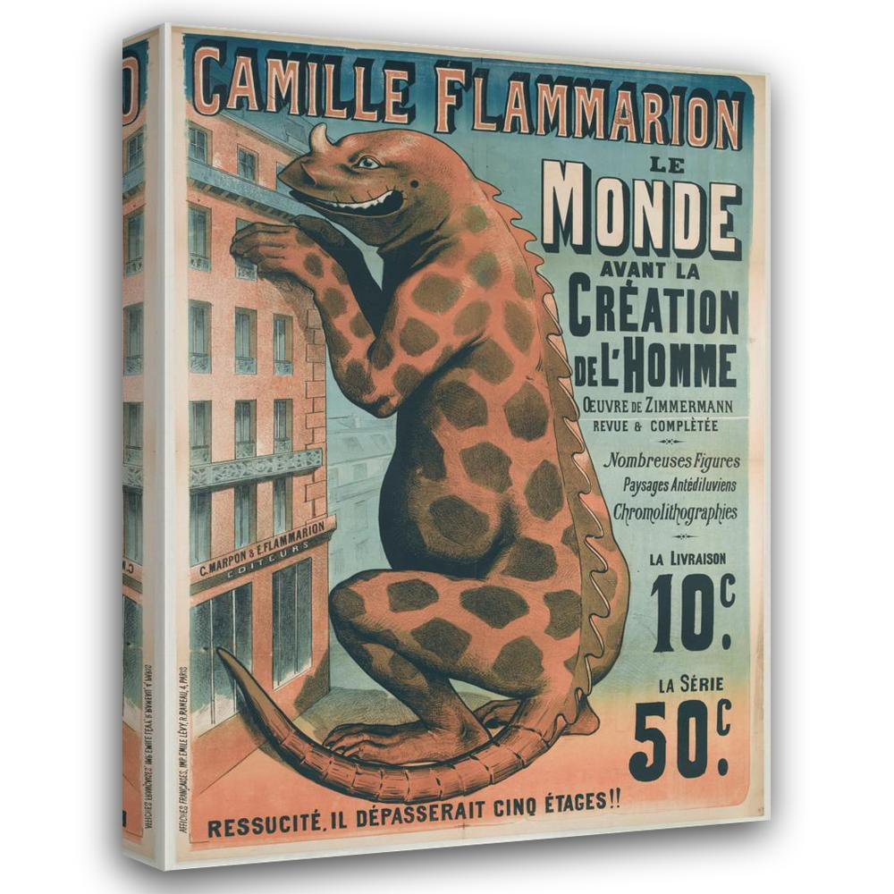 Astoria Grand "Camille Flammarion the World Before the Creation of Man ...