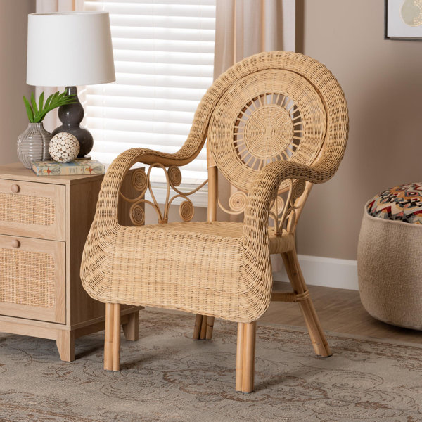 Bay Isle Home Alanood Rattan Accent Chair | Wayfair.co.uk