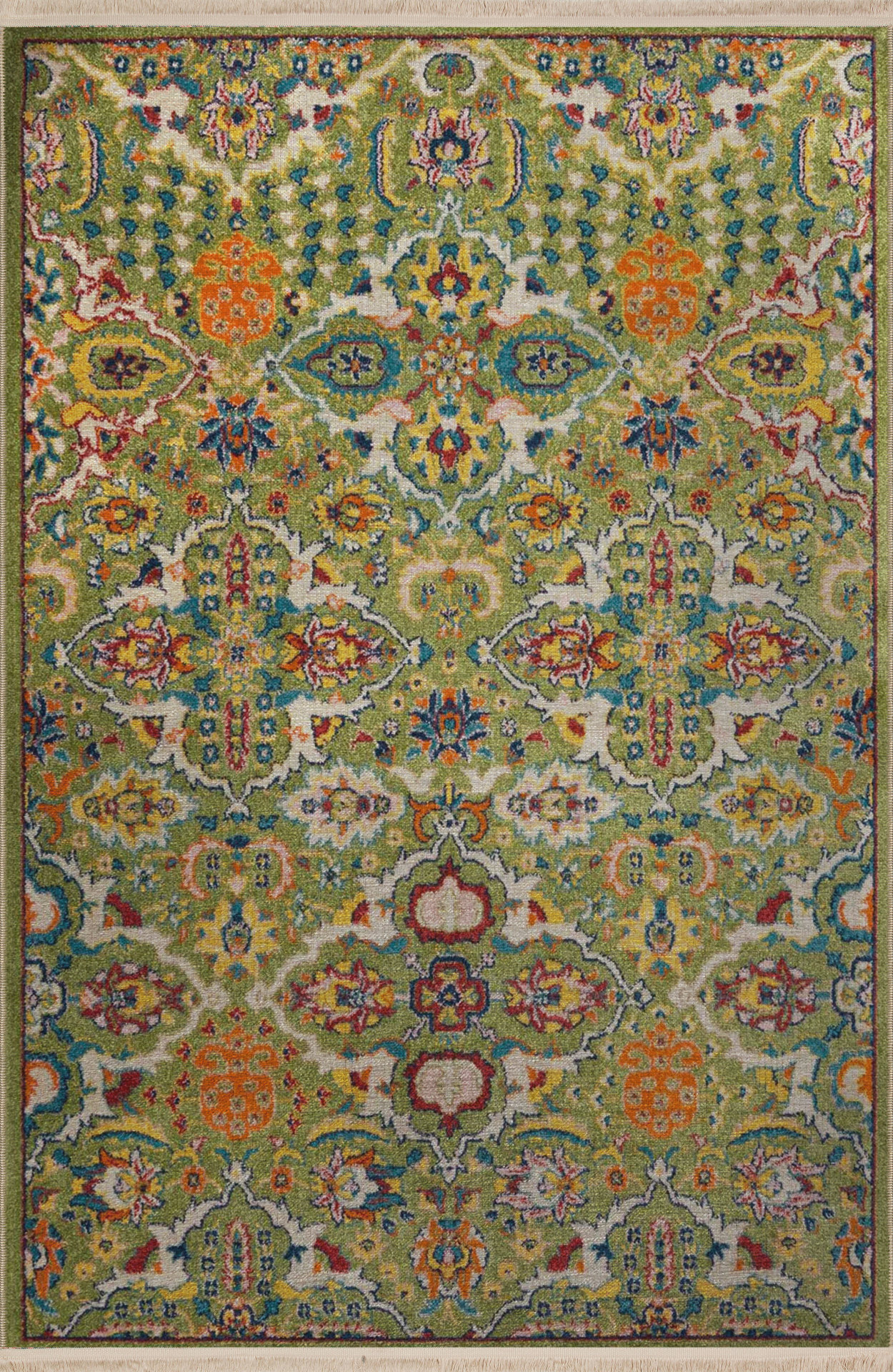 Bloomsbury Market Light-Toned Multi-Colored Traditional Motif Ethnic ...