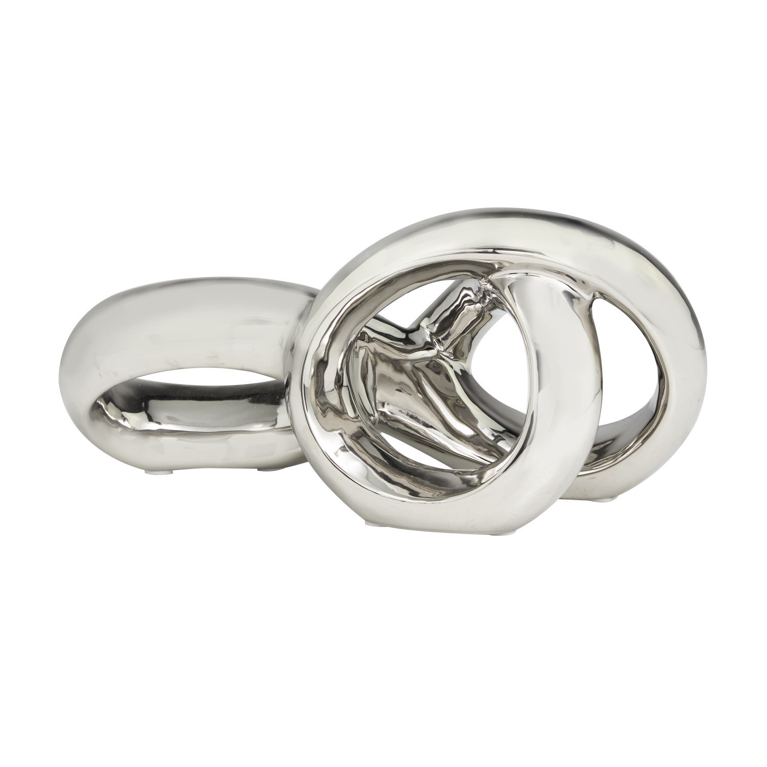 Wrought Studio™ Reinoso Ceramic Infinity Loop Abstract Decorative ...