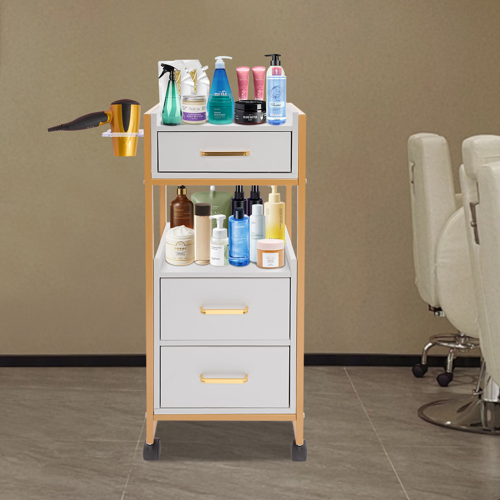 Everly Quinn Amylee Hair Tool Holder | Wayfair