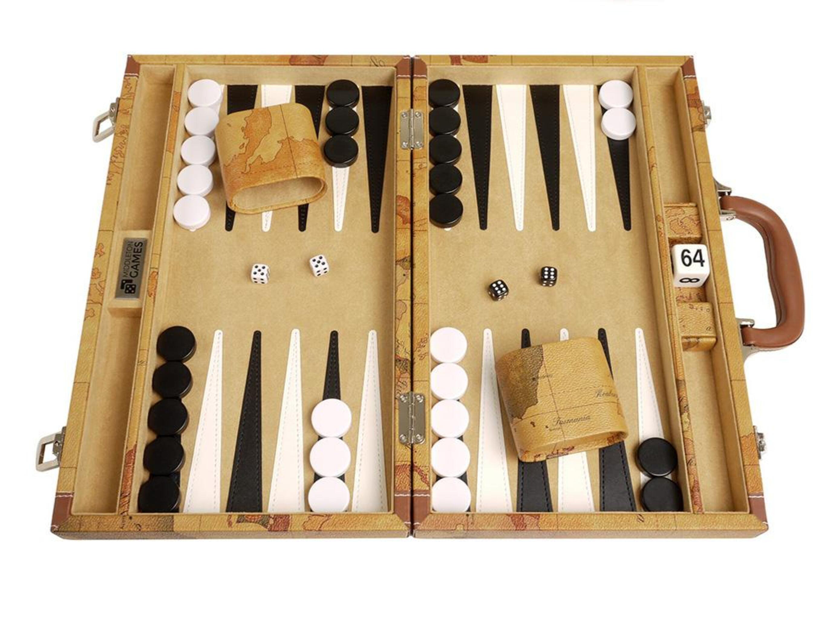 Middleton Games Map Backgammon Set | Wayfair