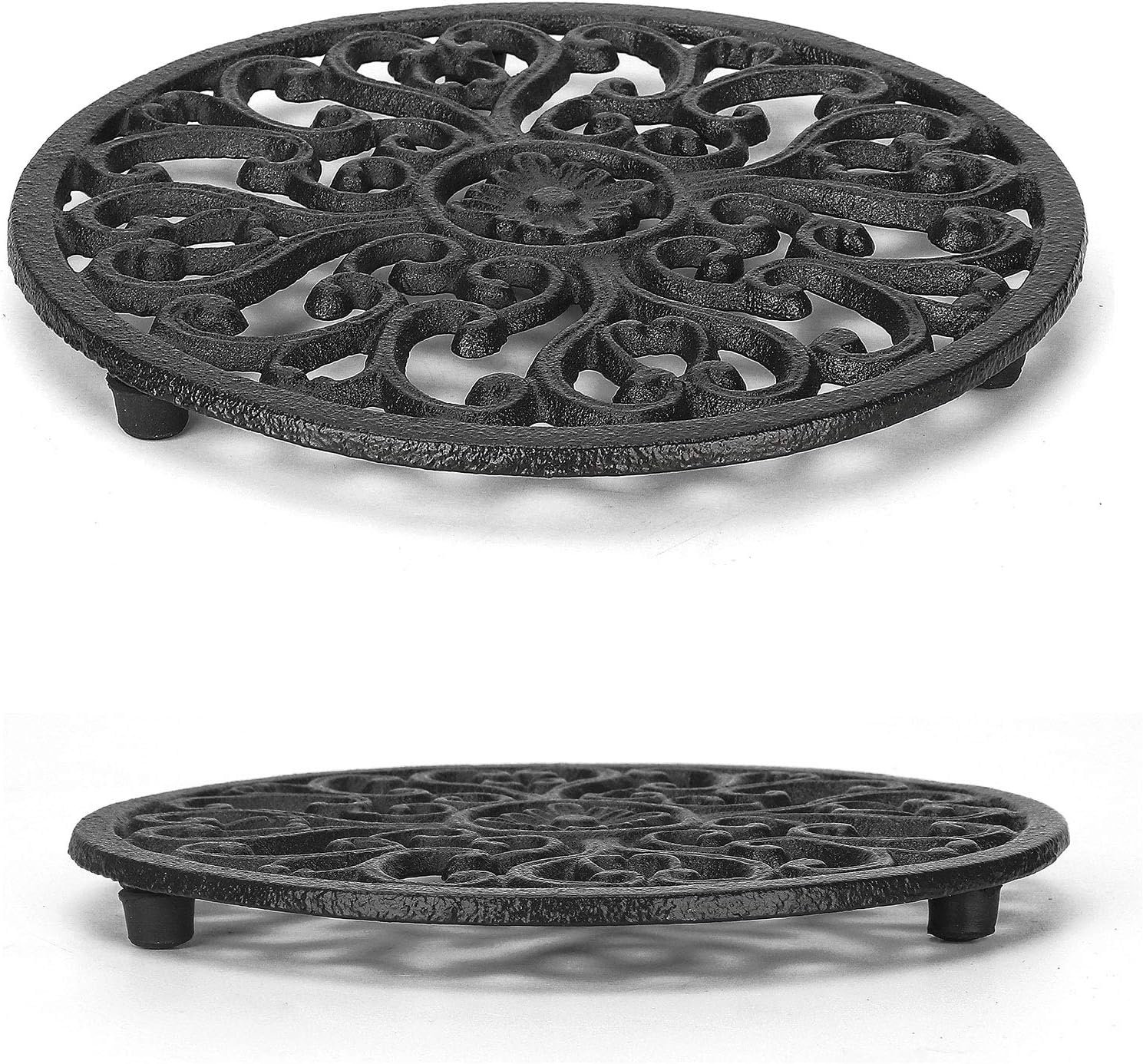 Bloomsbury Market Circular Cast Iron Insulation Pad | Wayfair