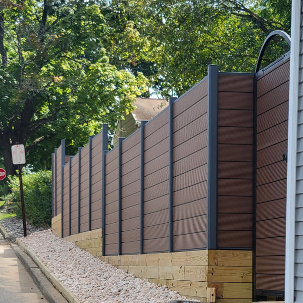 EP Decking 72'' H x 72'' W Composite Fencing & Reviews | Wayfair