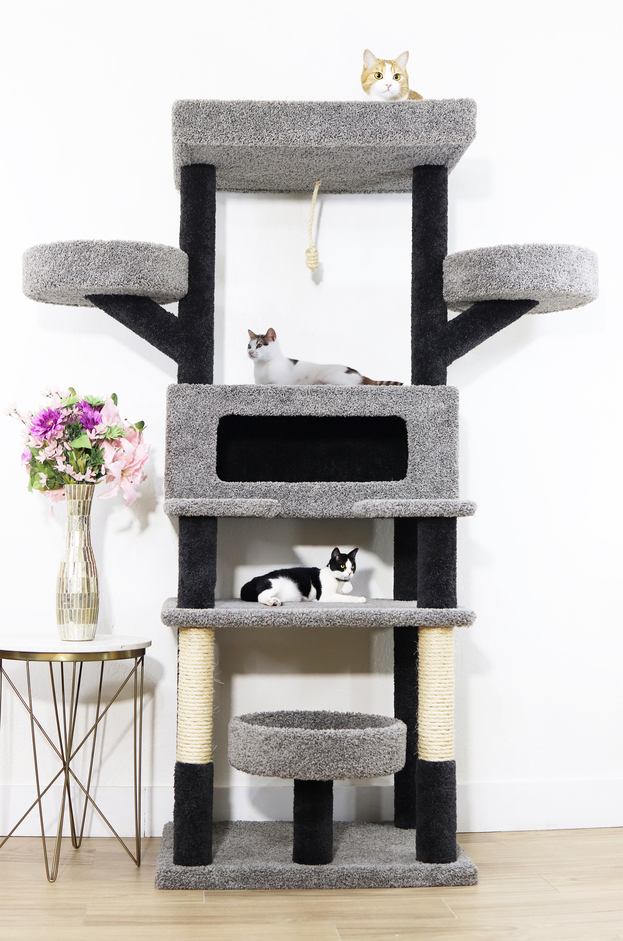 Prestige Cat Trees The Citadel Cat Castle for Large Cats | Wayfair