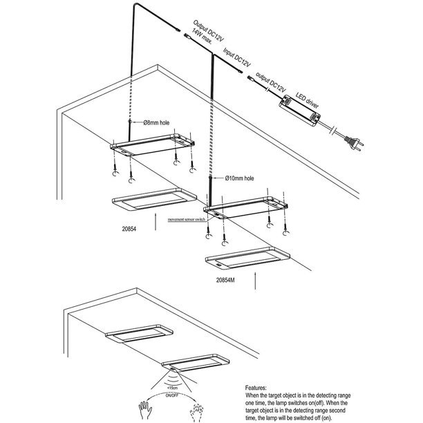 Culver Led Pro Led Under Cabinet Strip Light | Wayfair