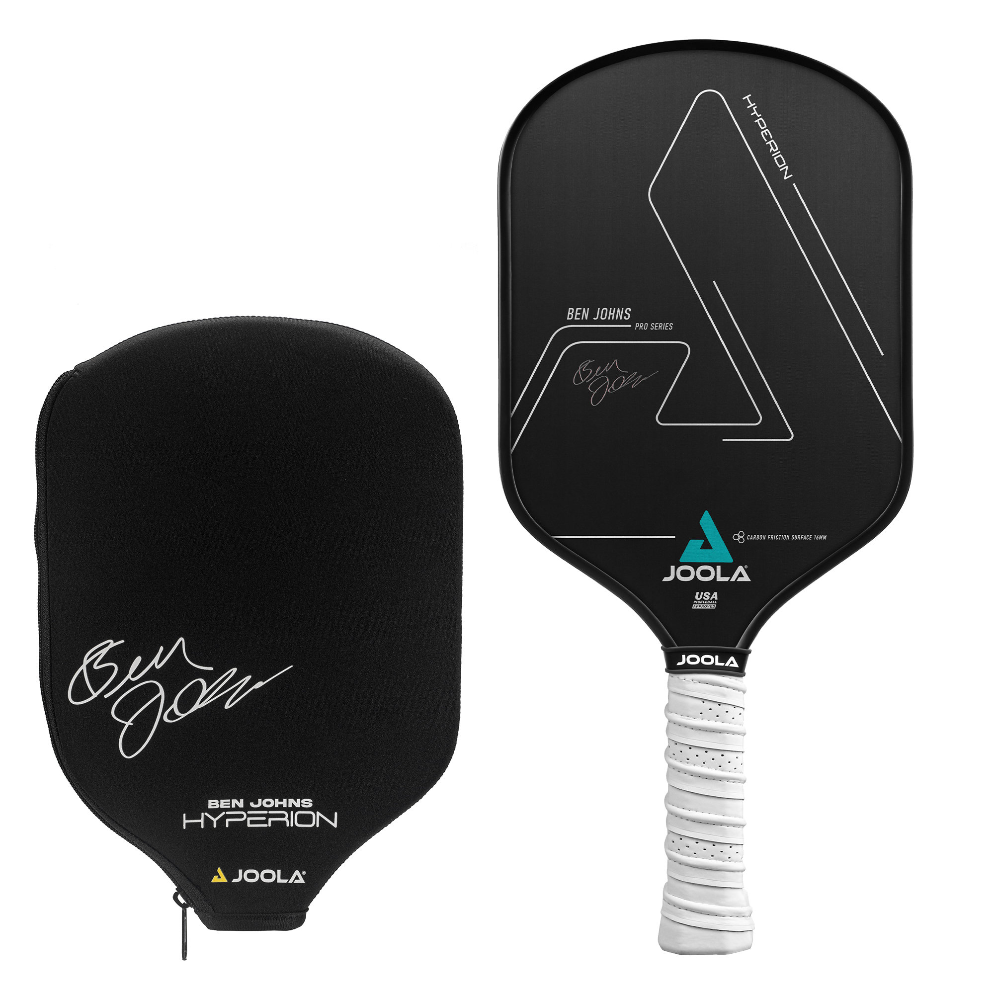 Joola USA JOOLA Ben Johns Hyperion Carbon Surface 16 Pickleball Paddle ...