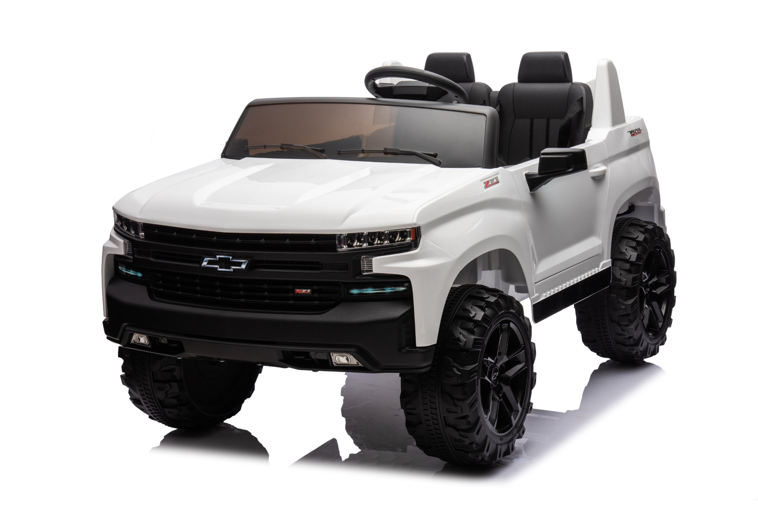 NEECHIPRO Licenced Chevrolet Silverado Toy Ride On Car, 24V NEECHIPRO ...