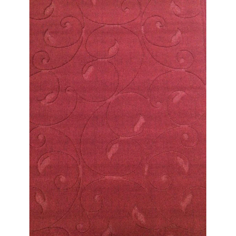 Ebern Designs Gowans Looped Wine Red Rug | Wayfair.co.uk