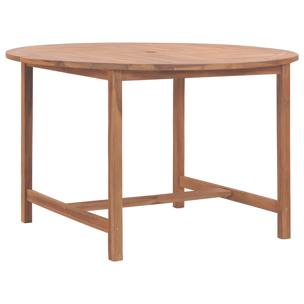 Red Barrel Studio® Fenoff Patio Dining Table 43.3"x29.5" Solid Wood ...