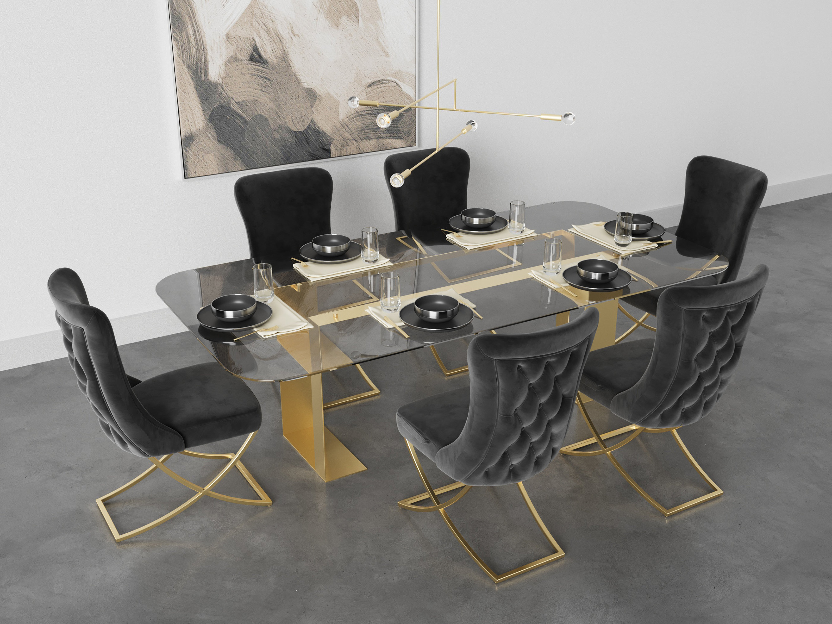 House of Hampton® Primenest Moneika Collection Upholstered Silver ...