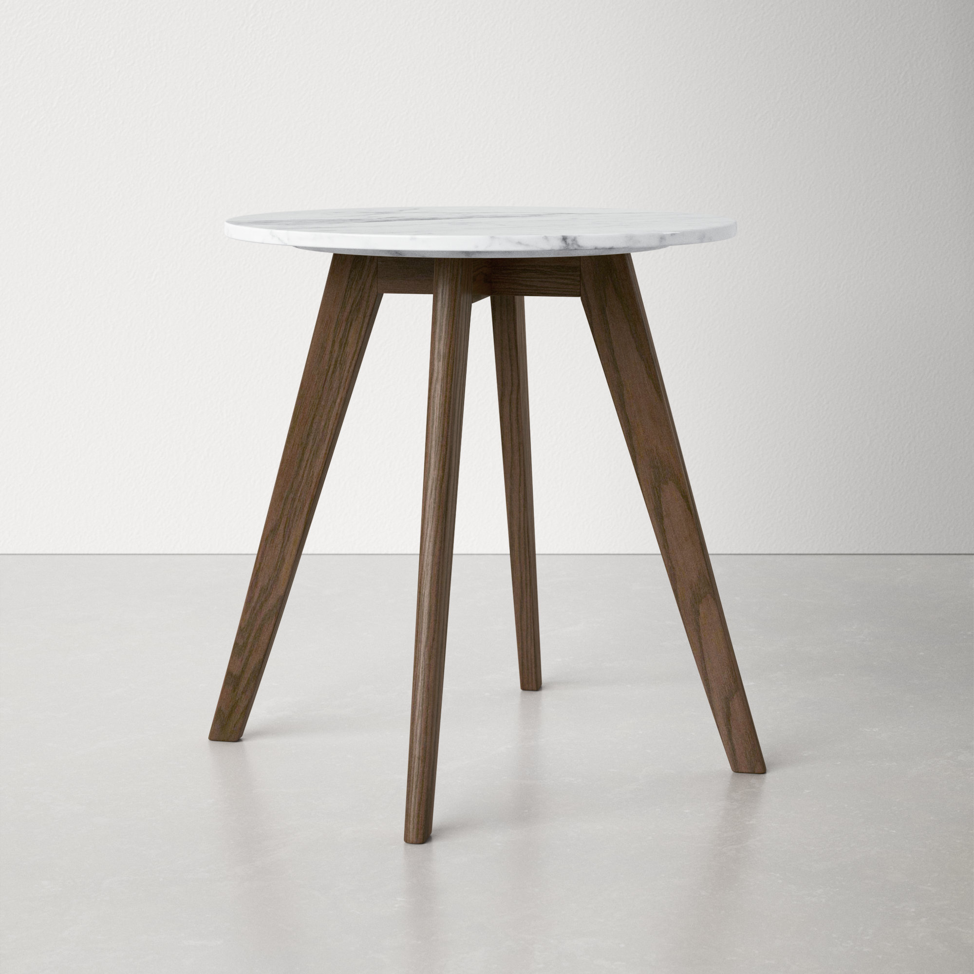 AllModern Enzo Round End Table & Reviews | Wayfair