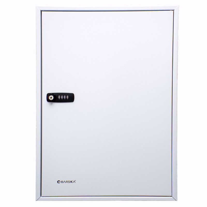 Barska 100 KEYS ADJUSTABLE WITH COMBINATION LOCK GREY | Wayfair